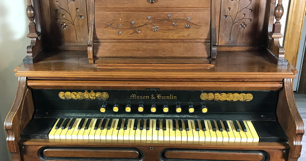 Antique solid walnut 1880's pump organ for $315 in Chesterfield, VA ...