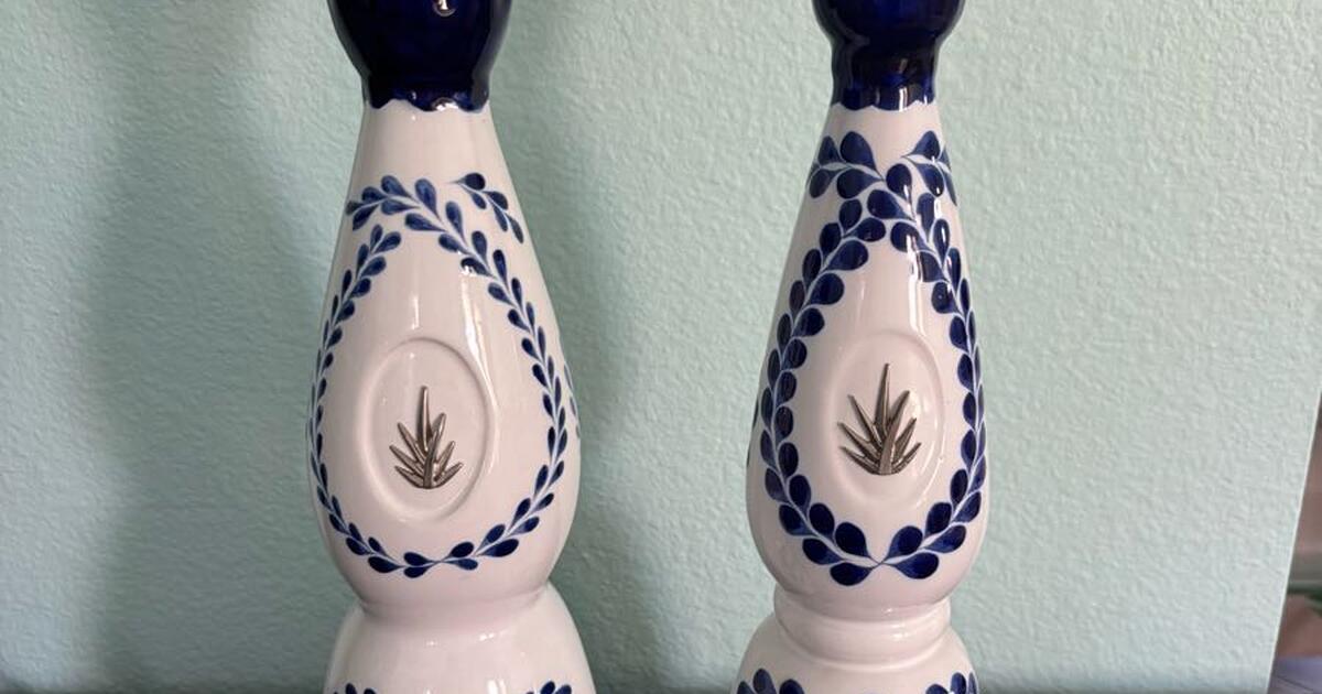 Decorative Blue and White Bottles for $40 in Englewood, FL | For Sale ...