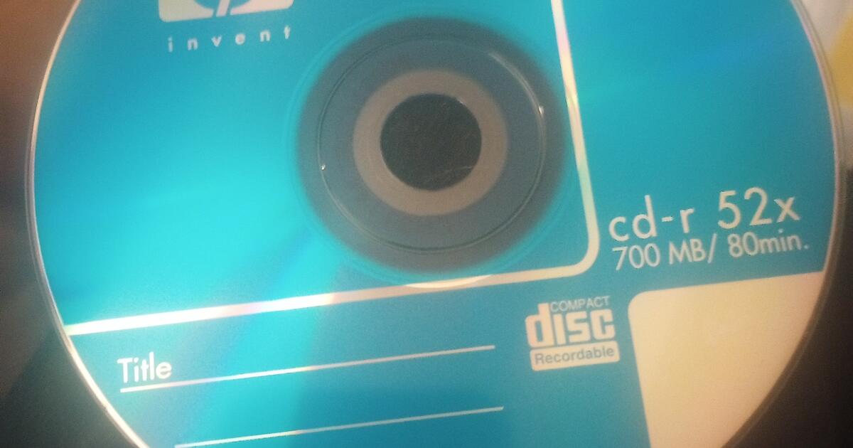 HP CD-R 52x 700MB for Free in Cincinnati, OH | For Sale & Free — Nextdoor