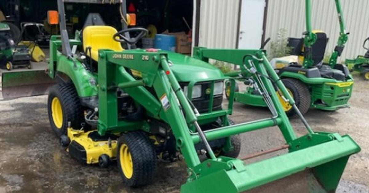 USED JOHN DEERE 2210 TRACTOR/ LOADER / MMMOWER / REAR BLADE in Monroe ...