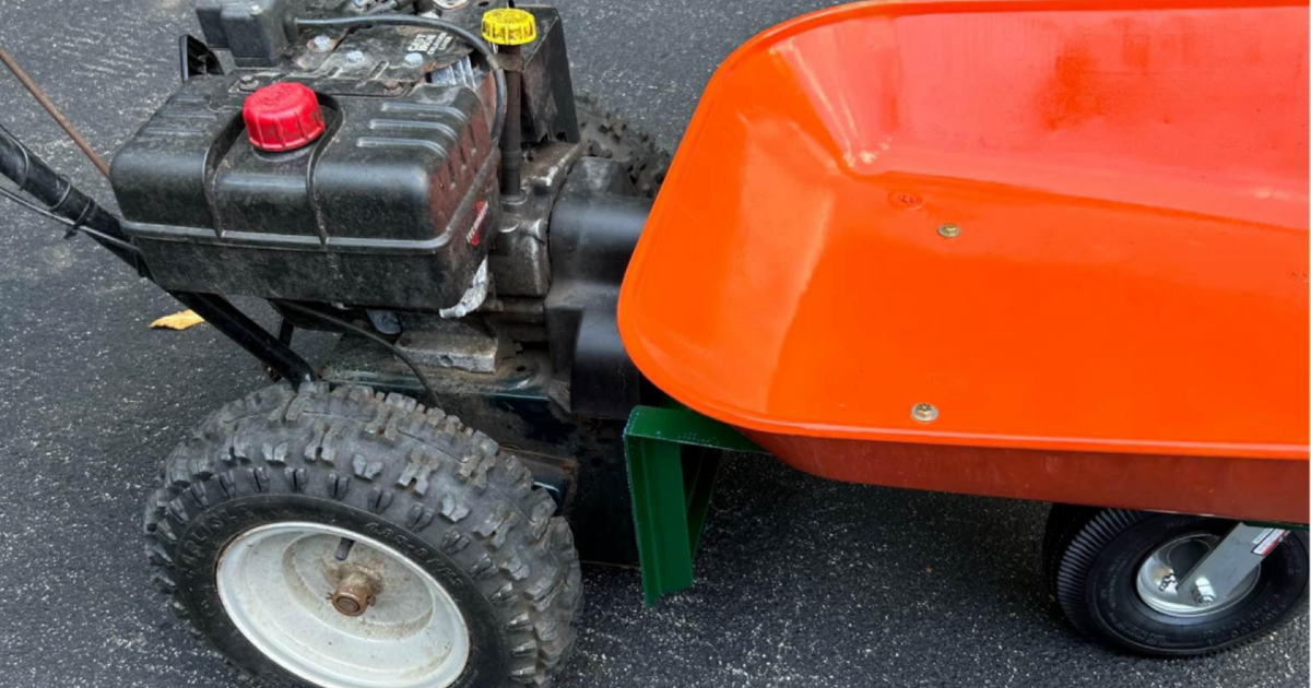 Orange Garden gas powered wheelbarrow for $150 in North Chelmsford, MA ...