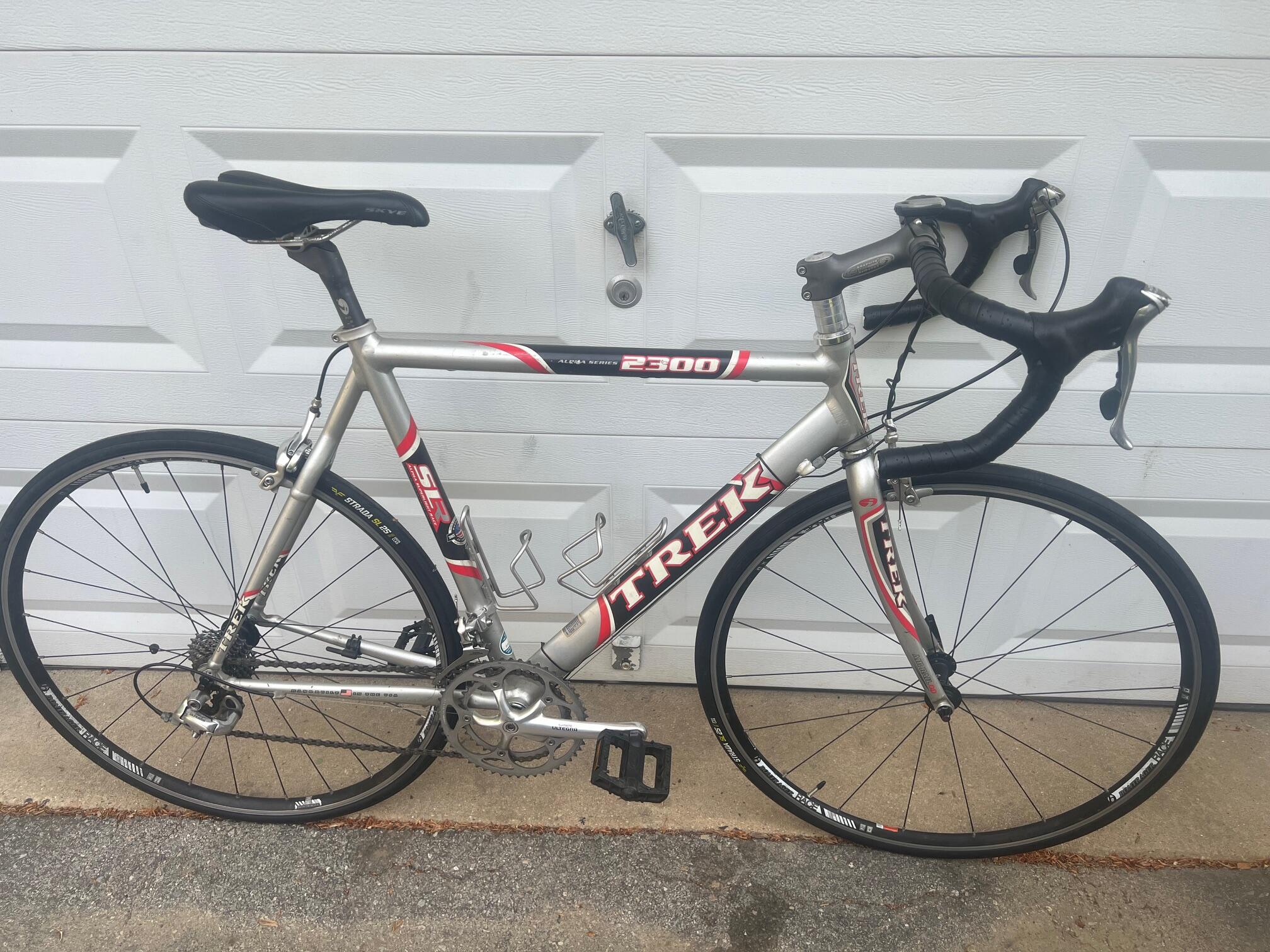 Trek 2300 Alpha SLR USA made 58CM road bike for $365 in Glen Mills, PA | For Sale & Free — Nextdoor