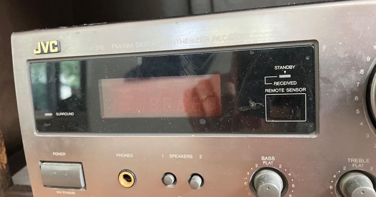 JVC digital receiver RX-315TN for Free in Dallas, TX | For Sale & Free ...