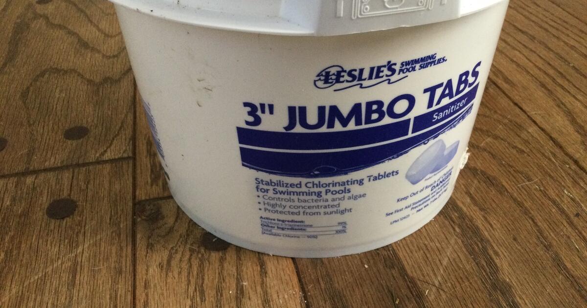3 lbs jumbo chlorine tabs for $15 in Wall Township, NJ | For Sale ...