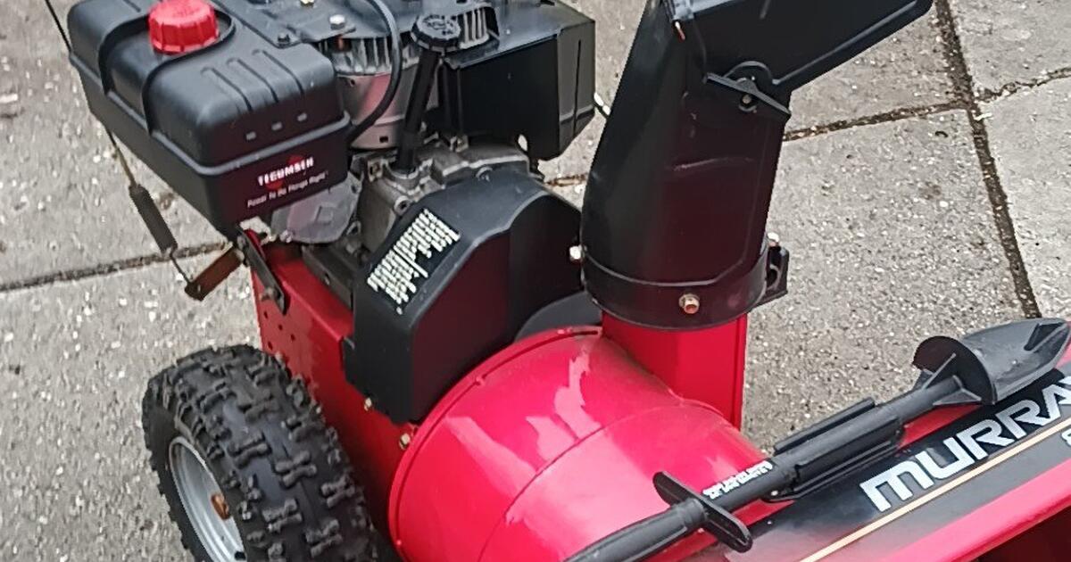 Murray Snow Blower 24" for $120 in West Bloomfield, MI | For Sale ...