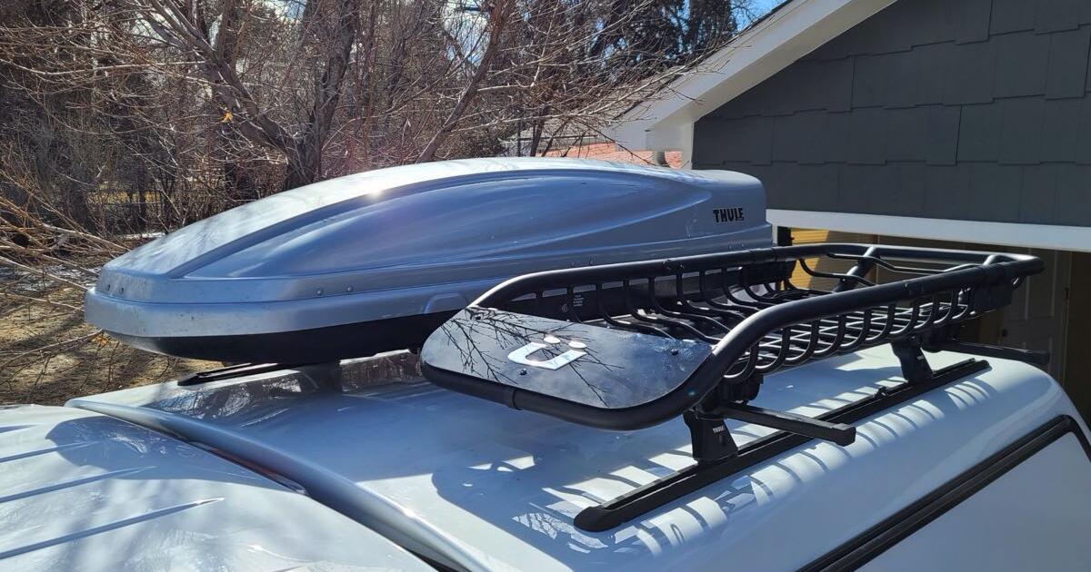 Rack Attack, Yakima Thule Roof Tracks for ski, bike kayak racks for $70 ...