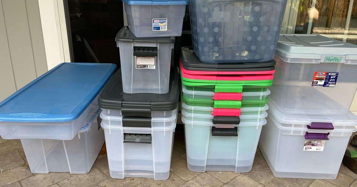 Free storage bins/totes for Free in Walnut Creek, CA | For Sale & Free ...