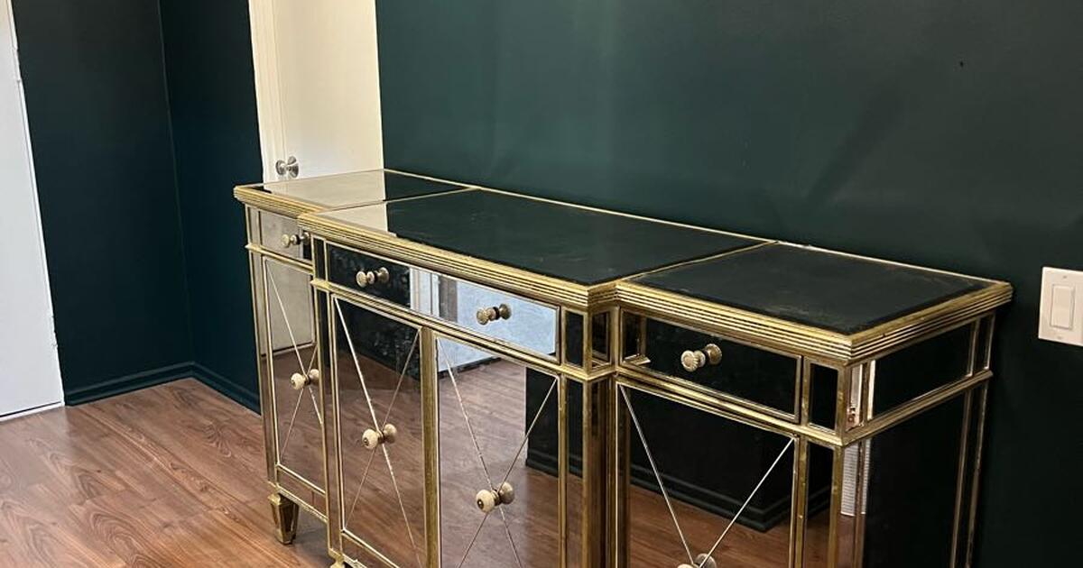 Borghese Mirrored Buffet Z Gallerie for $440 in Santa Monica, CA | Finds — Nextdoor