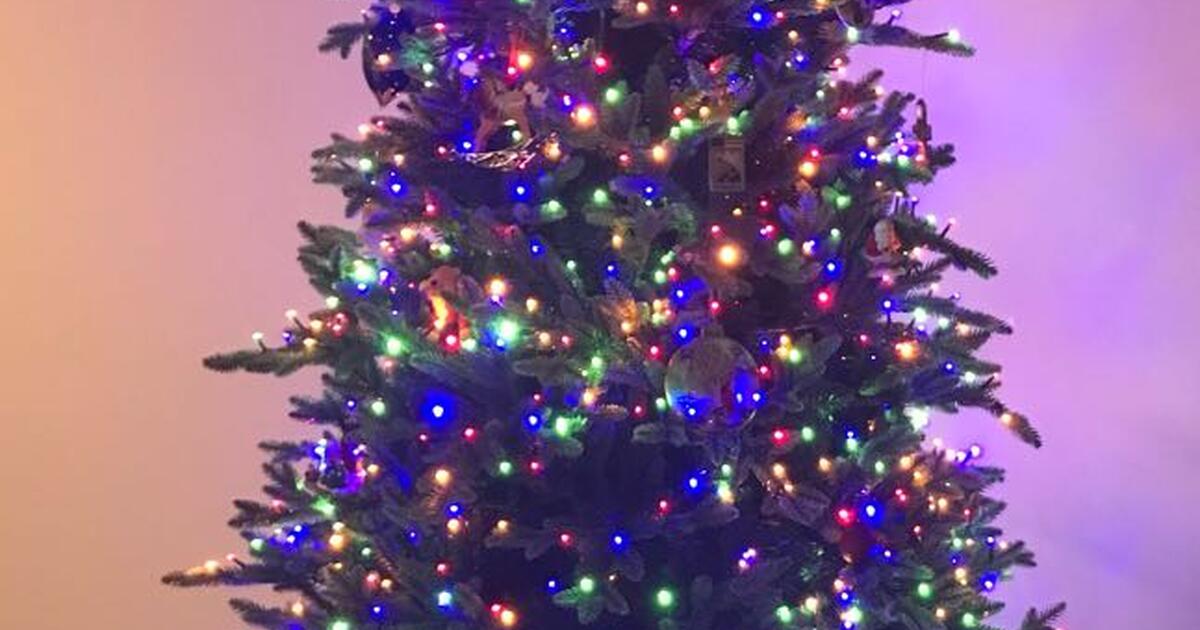 Beautiful 7.5 ft artificial green Christmas tree for $250 in Goodyear ...