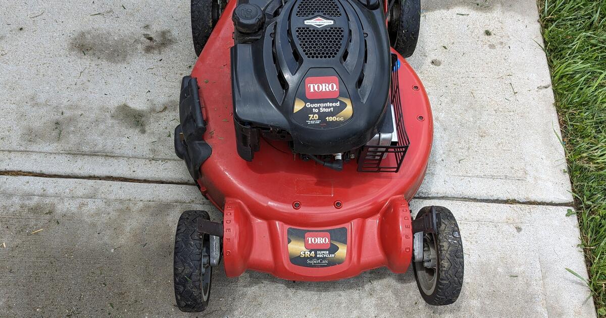 Toro SR4 SELF-PROPELLED LAWN MOWER for $175 in Cincinnati, OH | For ...