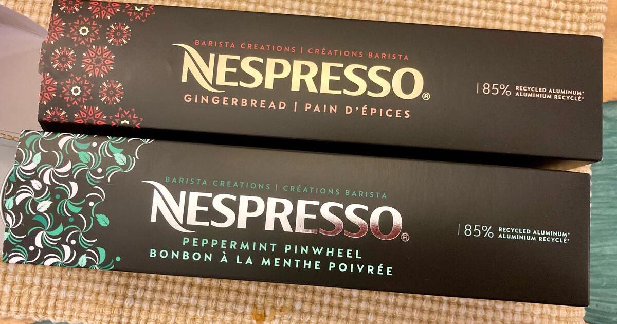 Peppermint & Gingerbread Flavor Nespresso pots for $10 in Falls Church ...