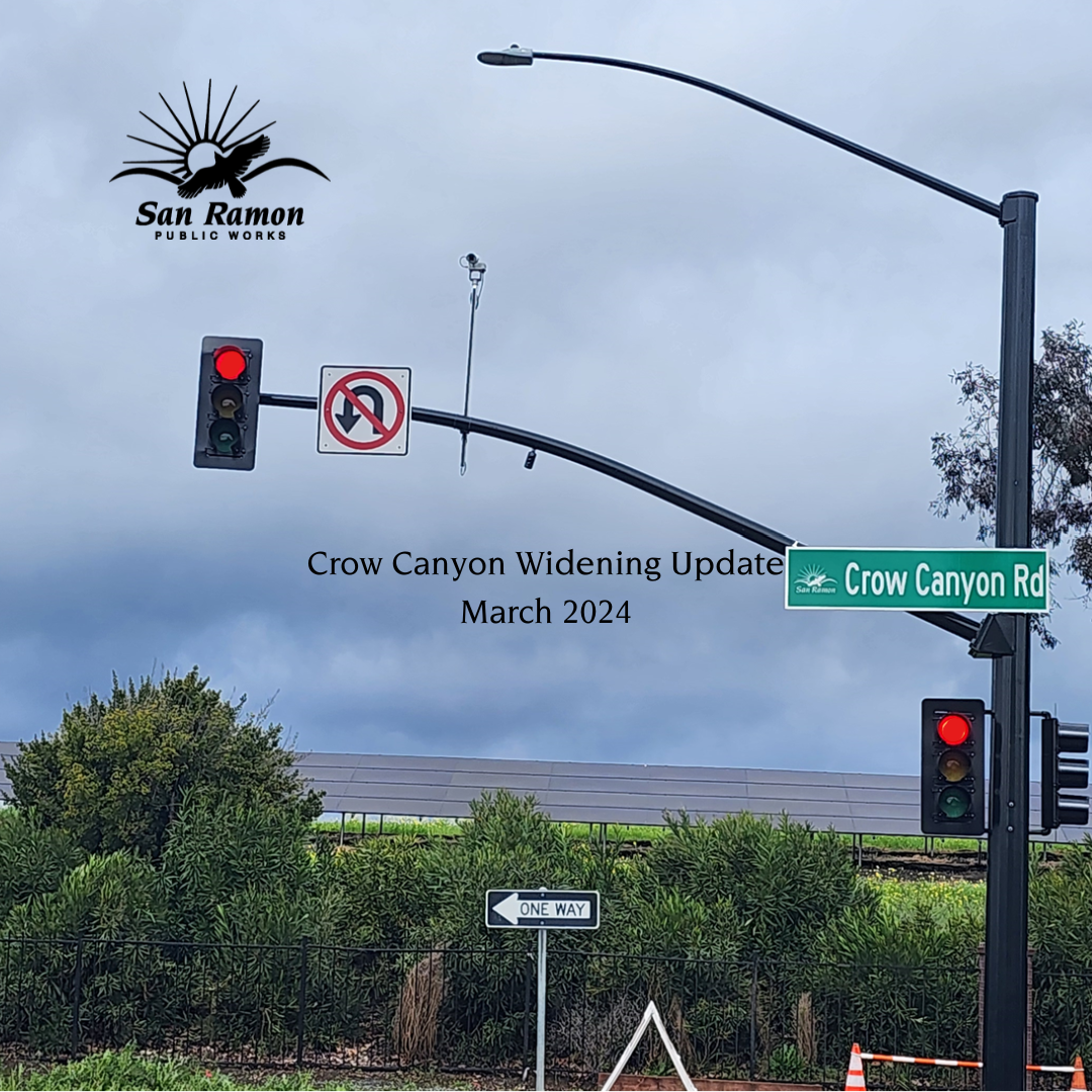 Paving operations for the Crow Canyon Road Widening Project began on ...