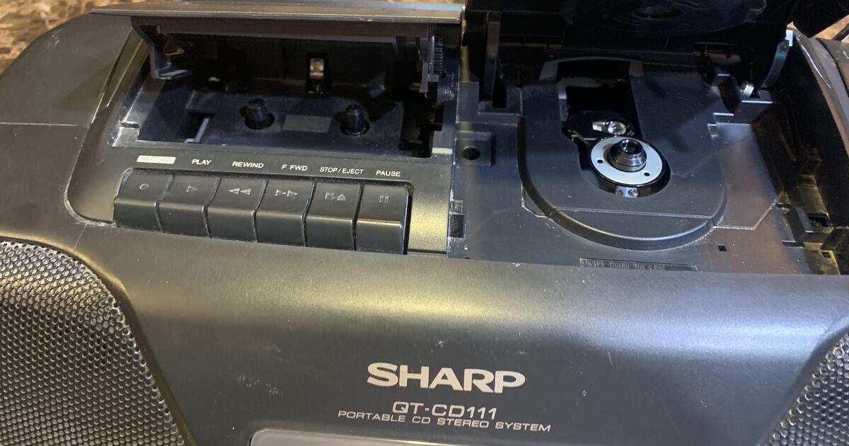 Sharp QT-CD111 Portable CD Stereo System for $15 in Sun City West, AZ ...