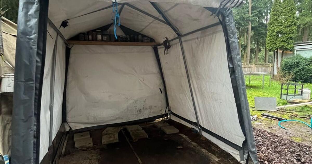 Shelter Logic©️ portable shed for $120 in Port Hadlock, WA | For Sale ...