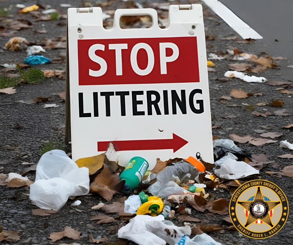 Littering not only tarnishes the natural beauty of Spotsylvania County ...