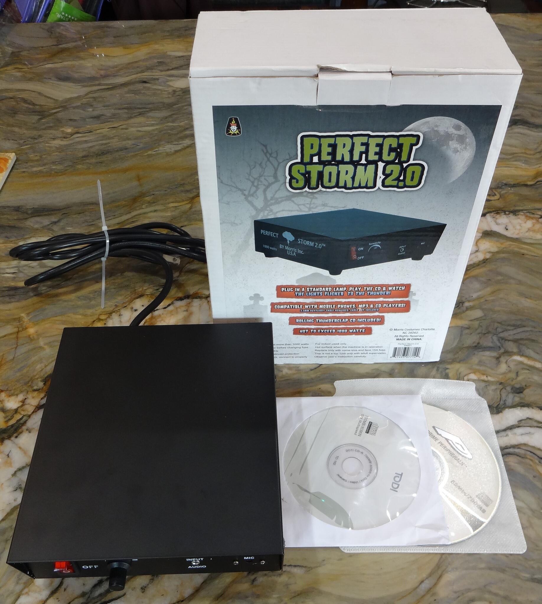 Morris Costumes Perfect Storm 2.0 Thunder and Lightning Machine for $35 ...