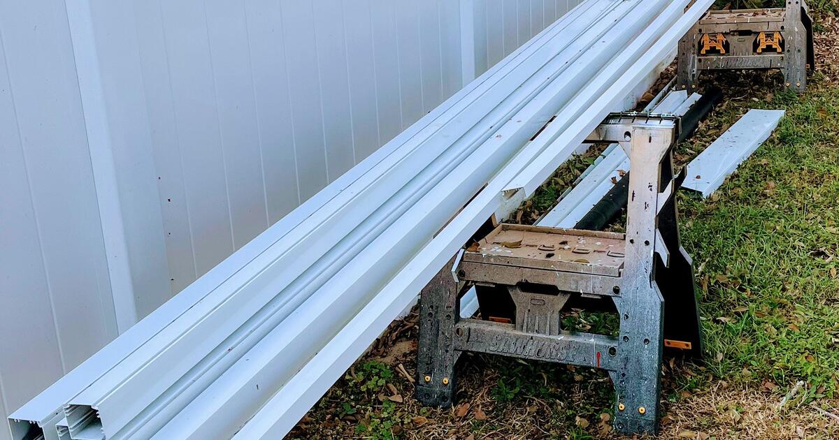New 2 x 2 x 24' aluminum extrusion beams, pool screen enclosure lanai ...