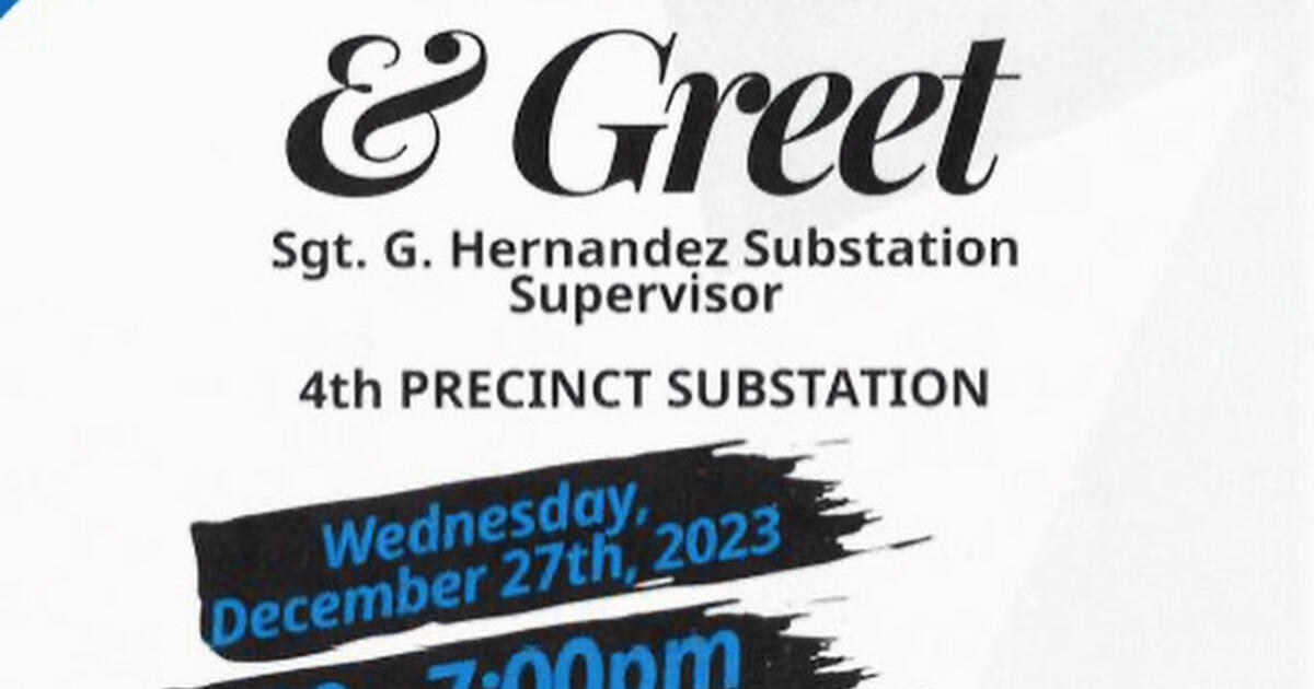 4th Precinct Substation Commander Sergeant G. — Nextdoor