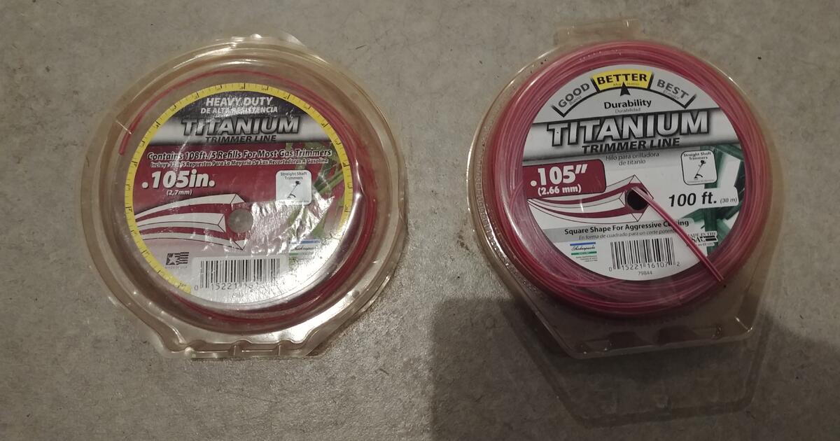YES, AVAILABLE! TITANIUM WEED EATER TRIMMER LINE - THICK 100 FT for $5 ...