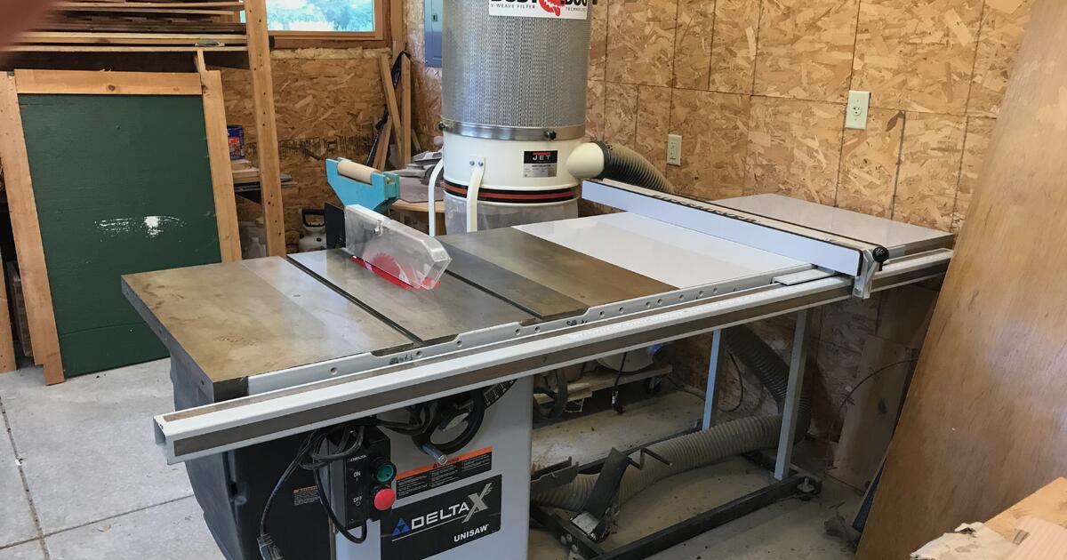 Delta 10" UNISAW Left Tilting Arbor Saw for $1000 in Grafton, WI | For ...