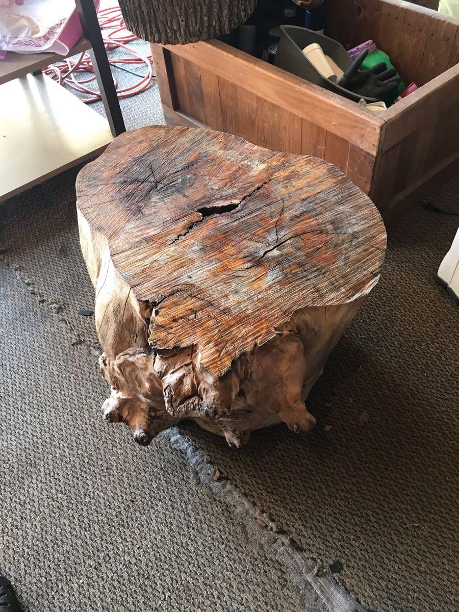 Massive live edge tree stump -smooth & debarked for $50 in Sugar Land ...