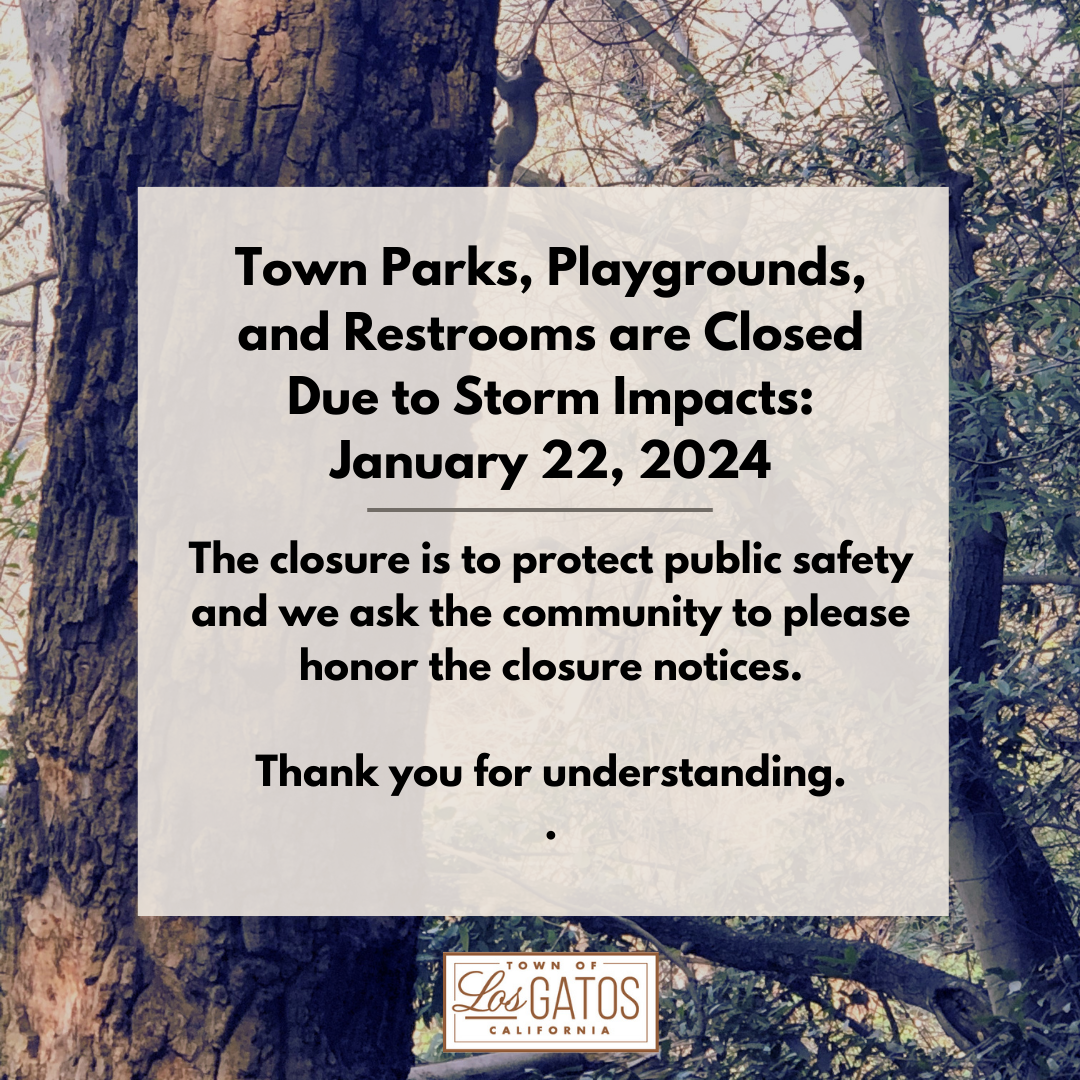 Image of text that says 'Town Parks, Playgrounds, and Restrooms are ...