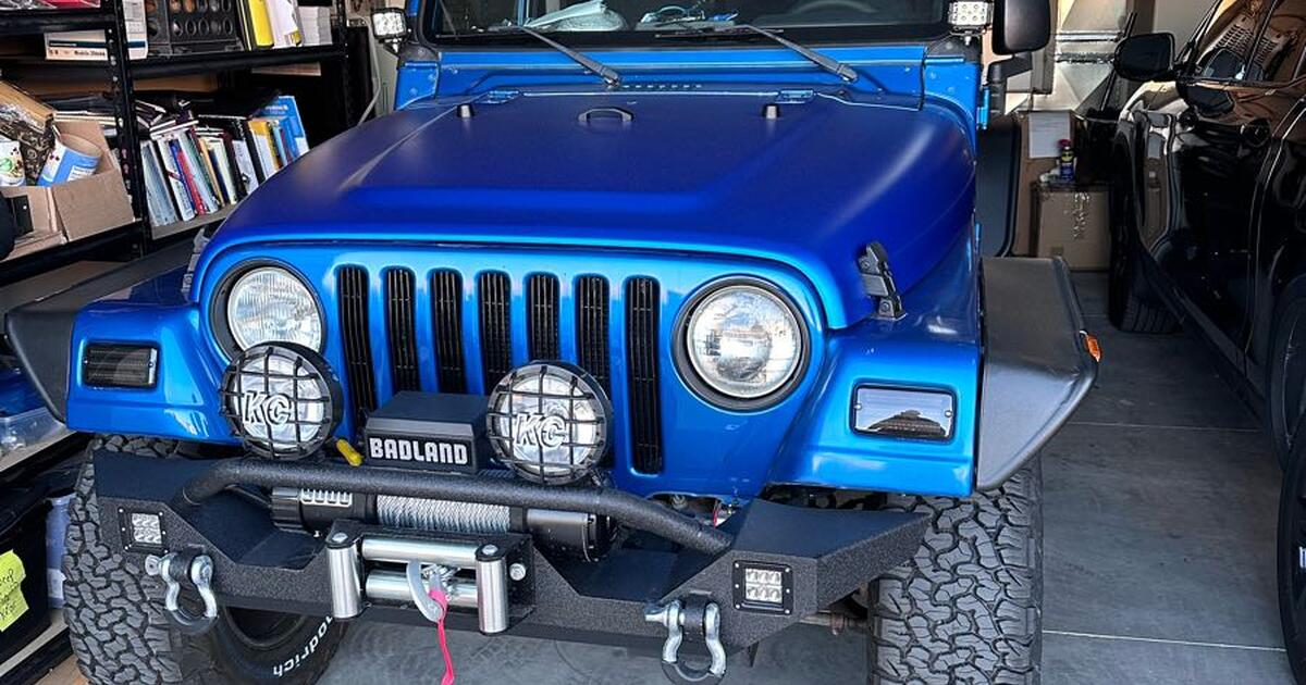 2002 Jeep Wrangler TJ with 3 inch lift, new Tires, new Bestop ...