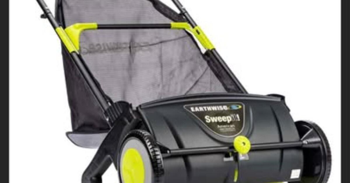 Earthwise Lawn Sweeper for $80 in Hamilton, OH | For Sale & Free — Nextdoor