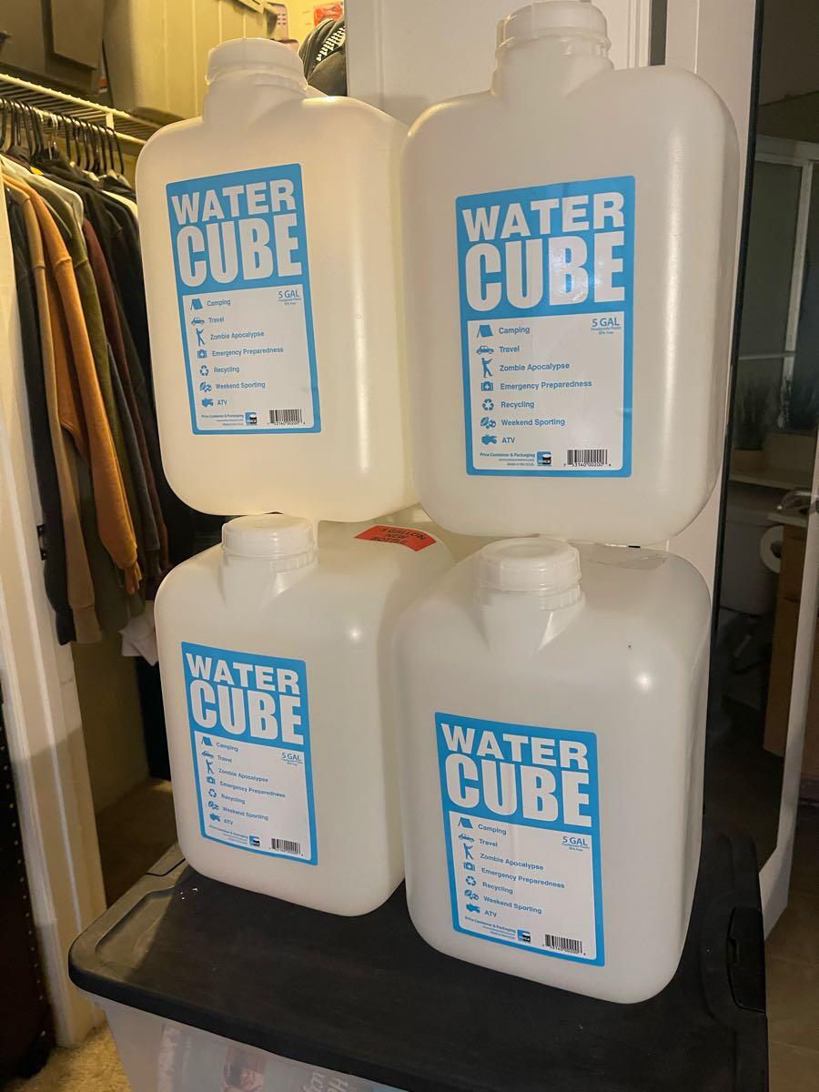 5 Gal water cubes for $40 in Ventura, CA | For Sale & Free — Nextdoor