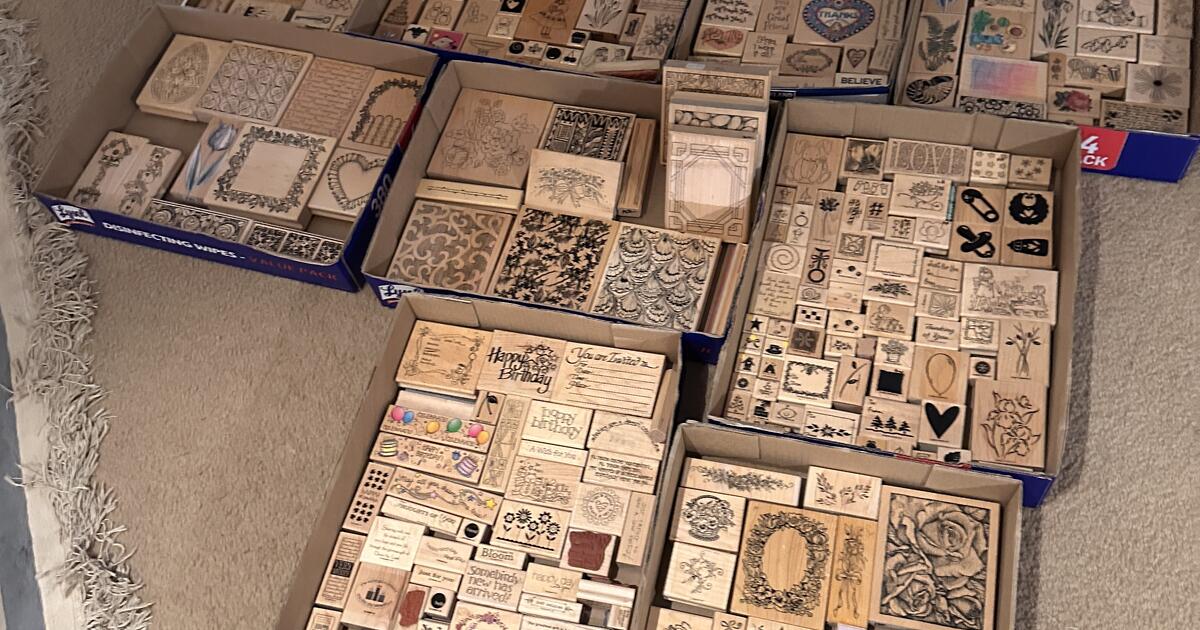 Moving -Collection of Rubber Stamps for $25 in Rockton, IL | For Sale ...