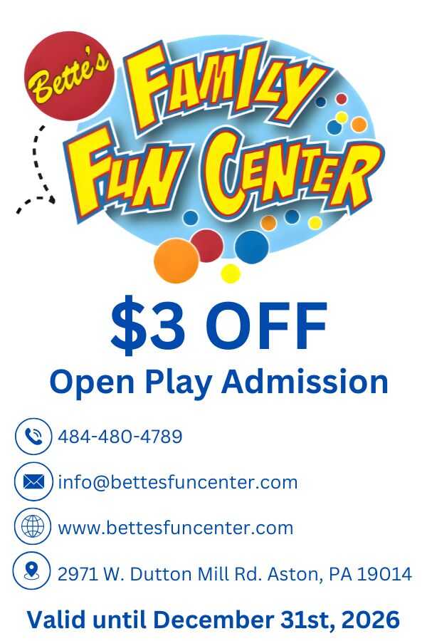 Bette's Family Fun Center - Aston, PA - Nextdoor