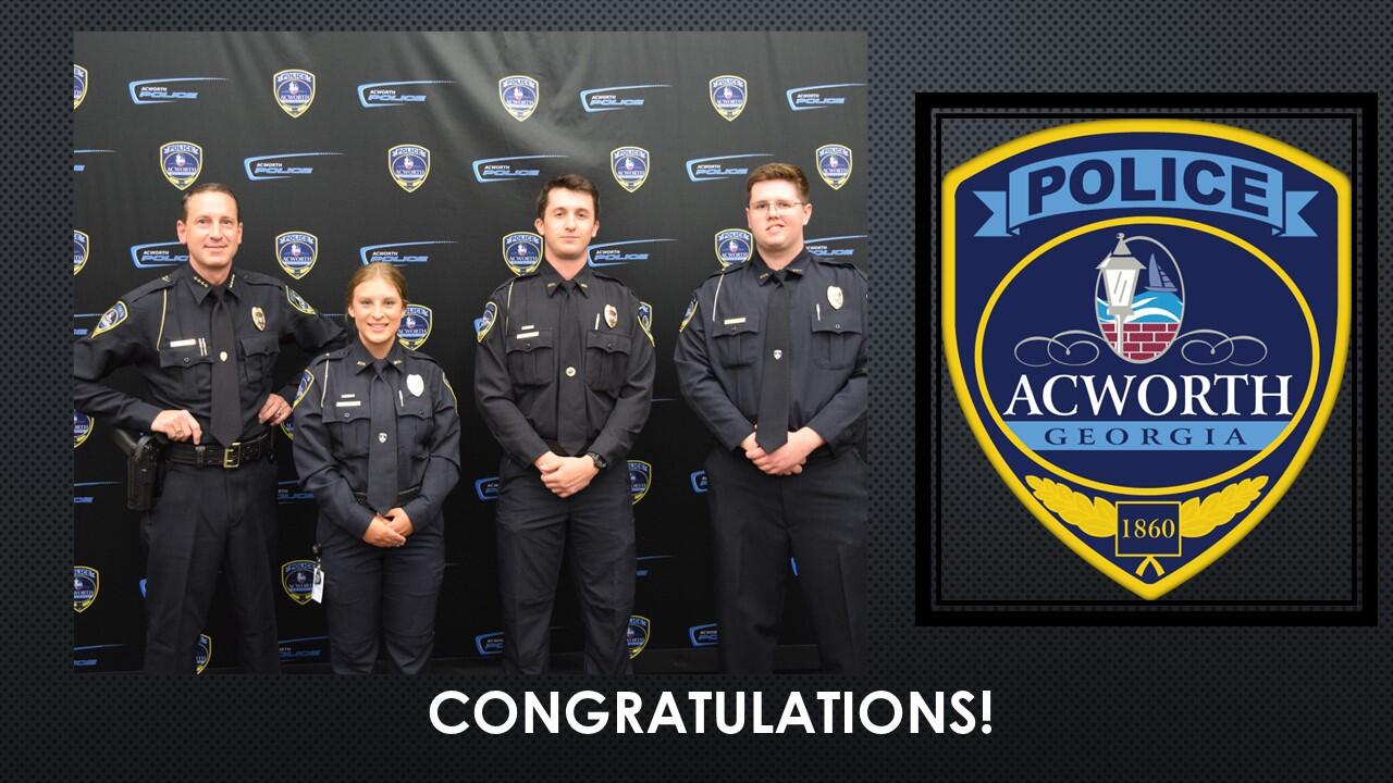 Congratulations to Officer Campisi, Officer Morrow, and Officer Stanley ...