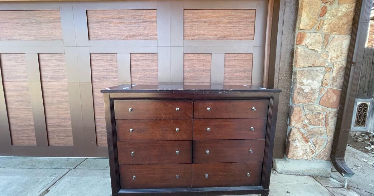 American Signature dresser chest of drawers for $25 in Englewood, CO ...