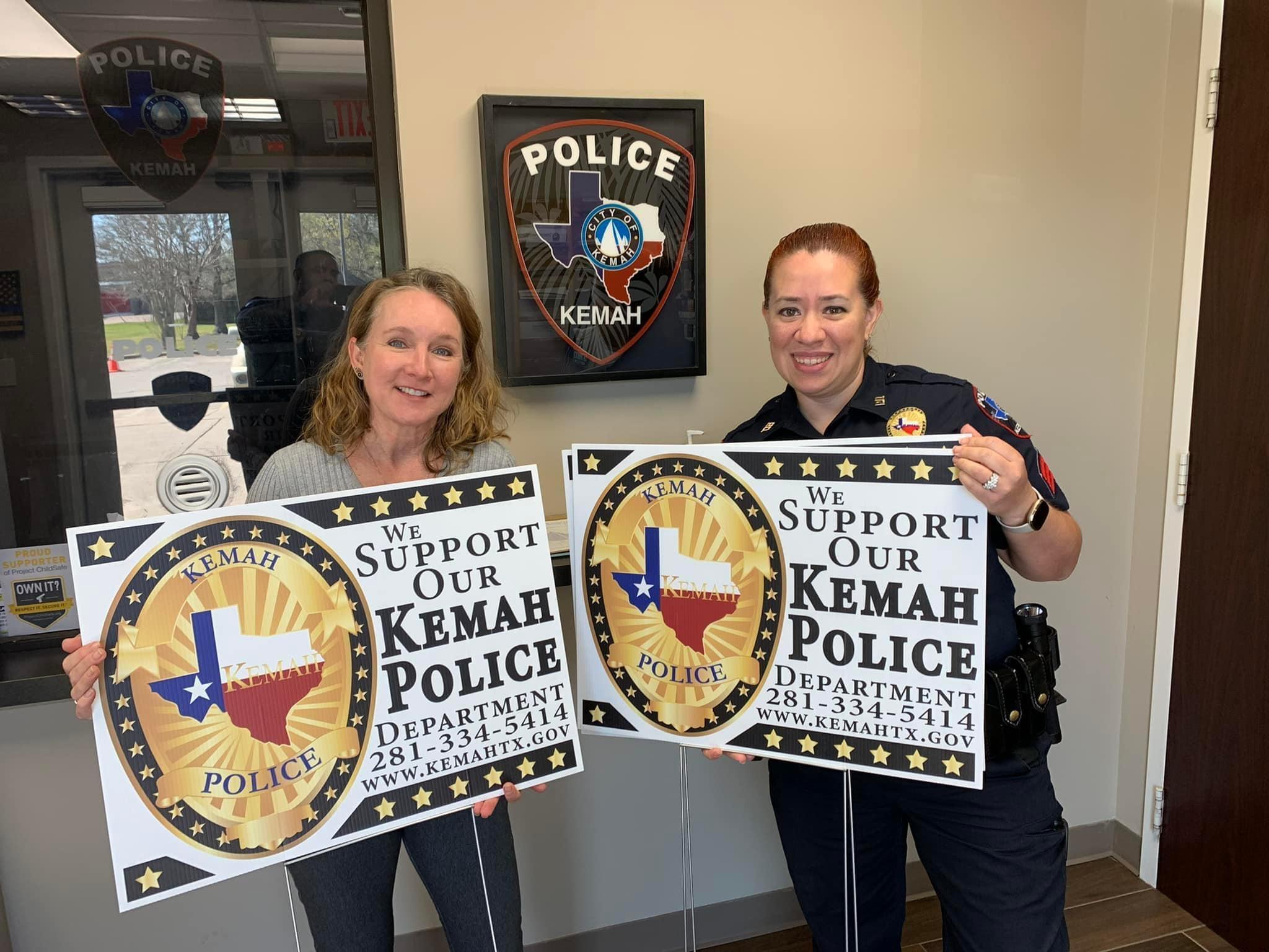 Support for the Kemah Police Department (Kemah Police Department ...