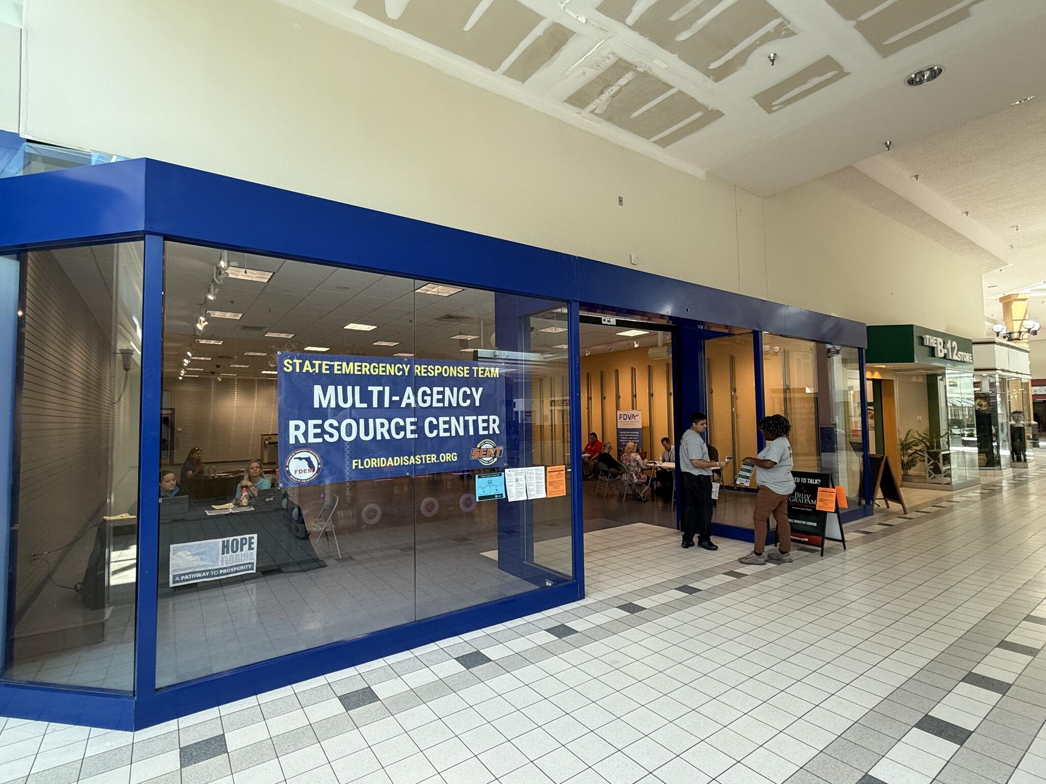 In addition to the Disaster Recovery Center in Punta Gorda, we also ...