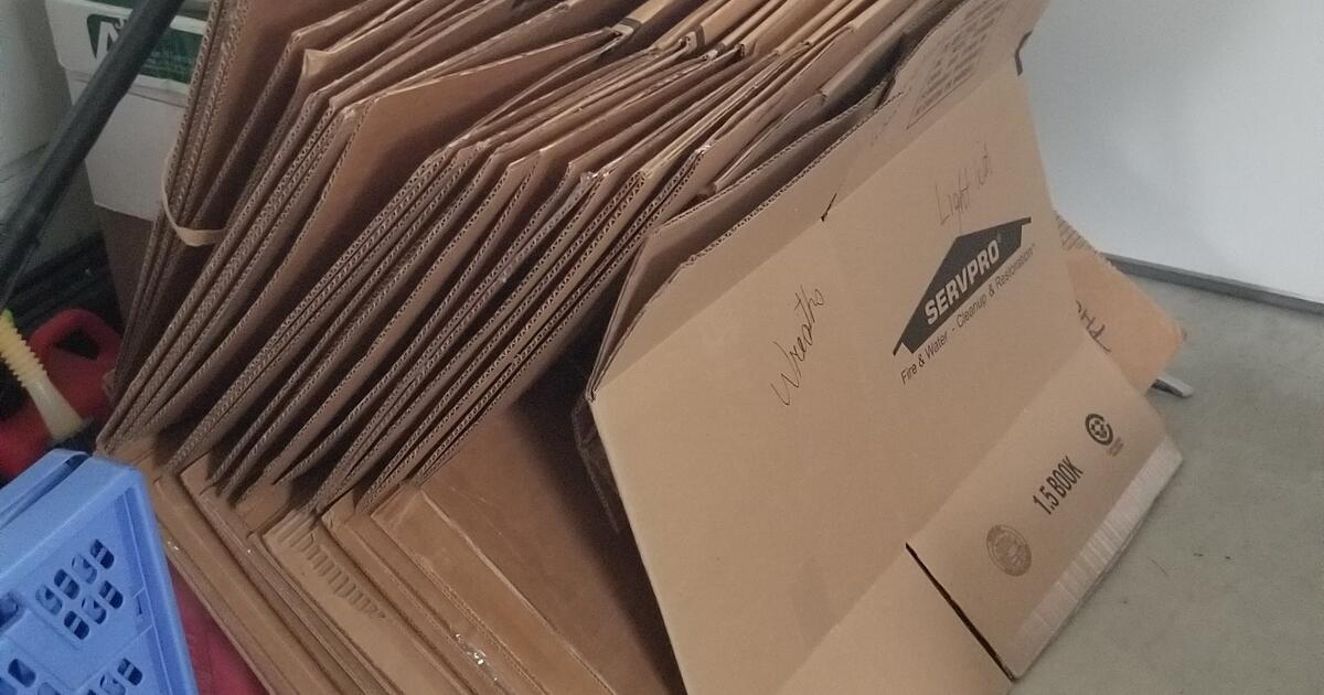 17 Boxes, Used Medium Size Refolded for Free in Easton, PA | For Sale ...