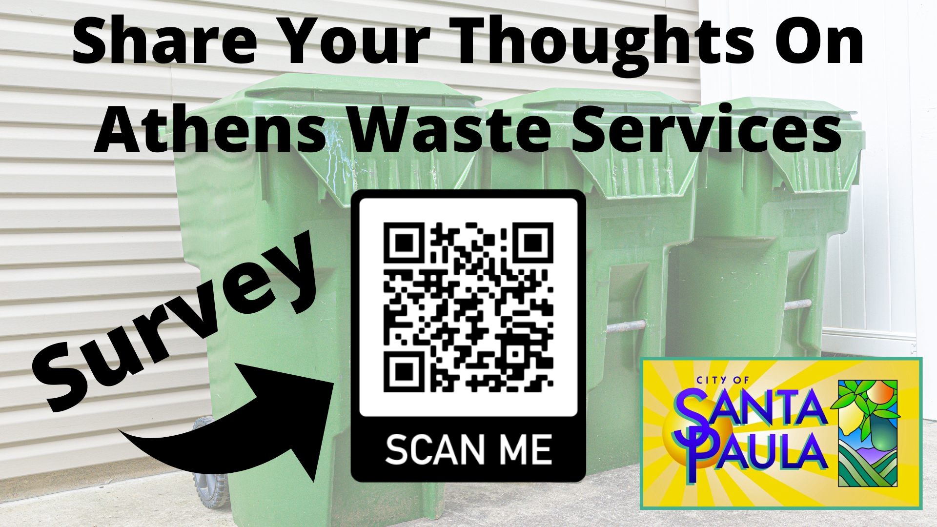 Athens Waste Service Survey - Encuesta sobre el servicio de residuos de ...