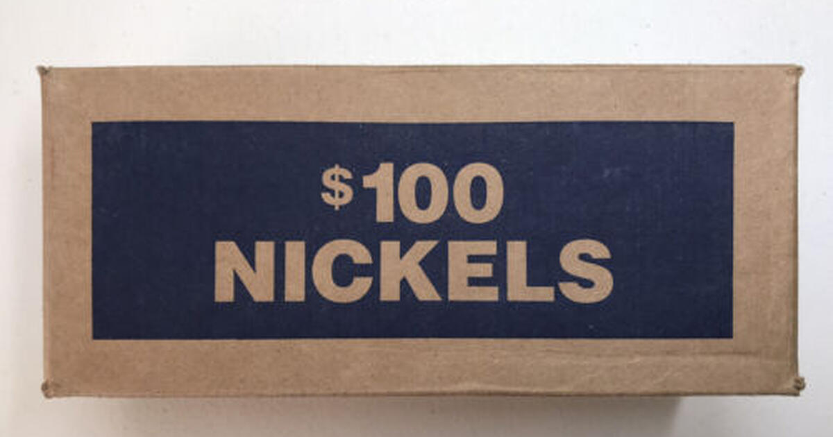 Nickels - of the 1938-1956, rolled by year; mostly 1940s and 1950s, 5 ...