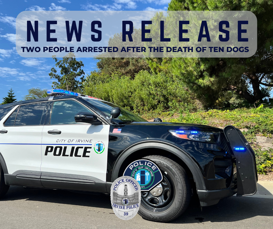 #IRVINEPDPIO - On Thursday, Detectives arrested an animal trainer and ...
