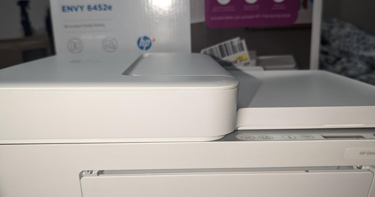 All in one HP Envy 6452 e 3 ink cartridges included for $30 in ...