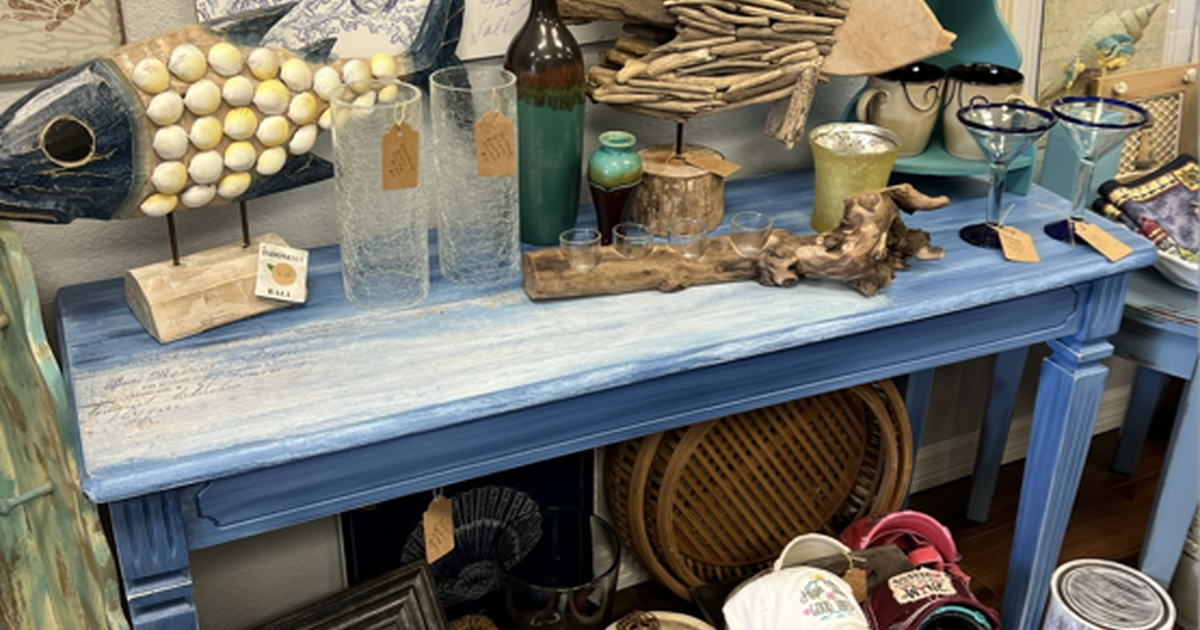 Absolutely Gorgeous Nautical Coastal Entry Way Table, Console Table ...
