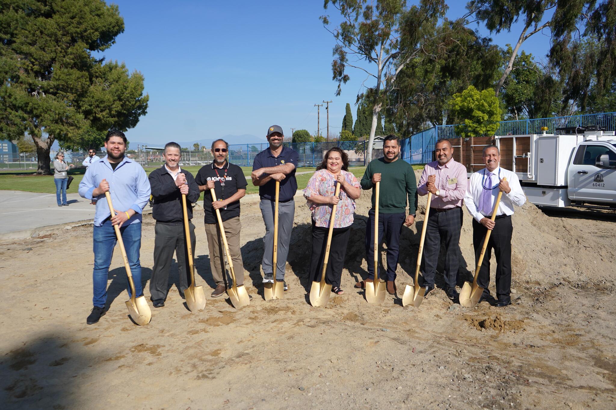Today we broke ground on the George Upton All Access Park playground project! (City of Santa Ana ...