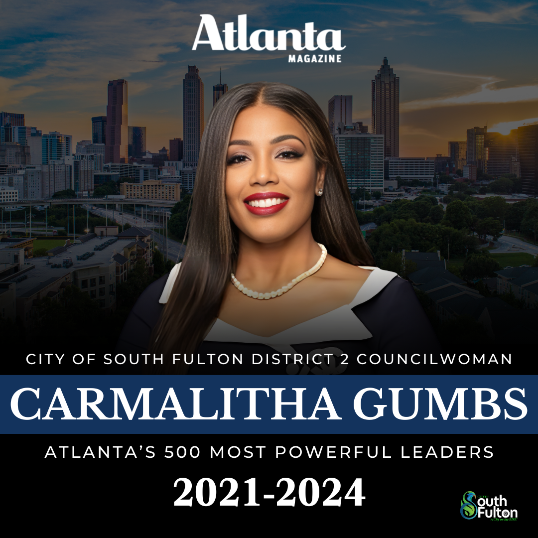 The City of South Fulton is celebrating Councilwoman Carmalitha Gumbs ...