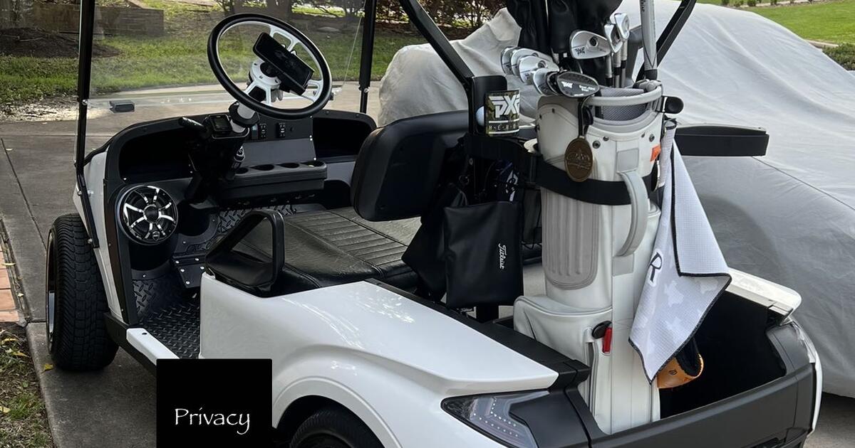 Restored Golf Cart For Sale - Ez Go TXT 48v with MadJax Storm Body. New ...