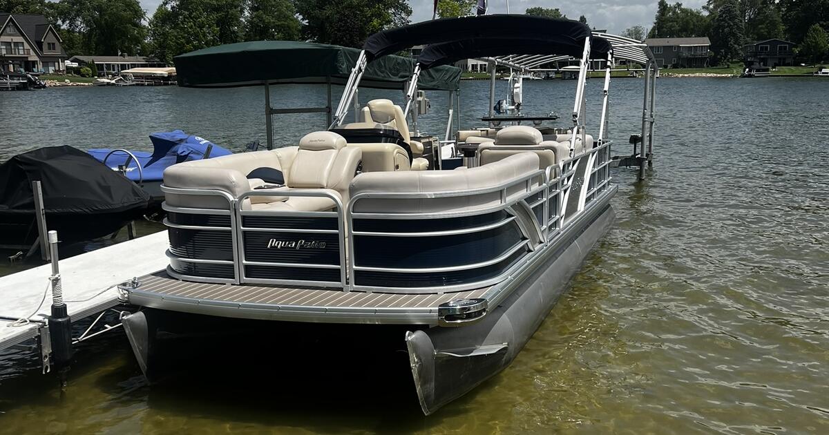 2015 Aqua Patio by Godfrey ap 240 CB Pontoon for $34900 in Jackson, MI ...