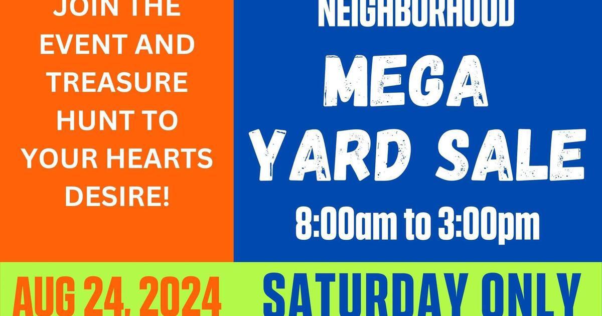 Crystal Hills Neighborhood Mega Yard Sale in Manitou Springs for Free ...