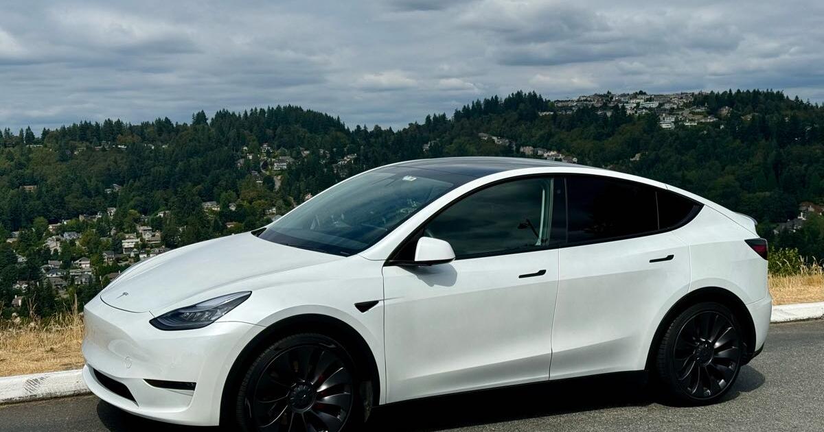 Performance Tesla Model Y, Long Range All-Wheel Drive for $31990 in ...