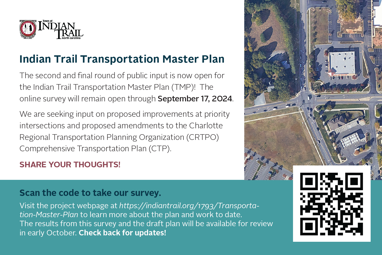 We need YOUR input to finalize the Town’s first Transportation Master ...