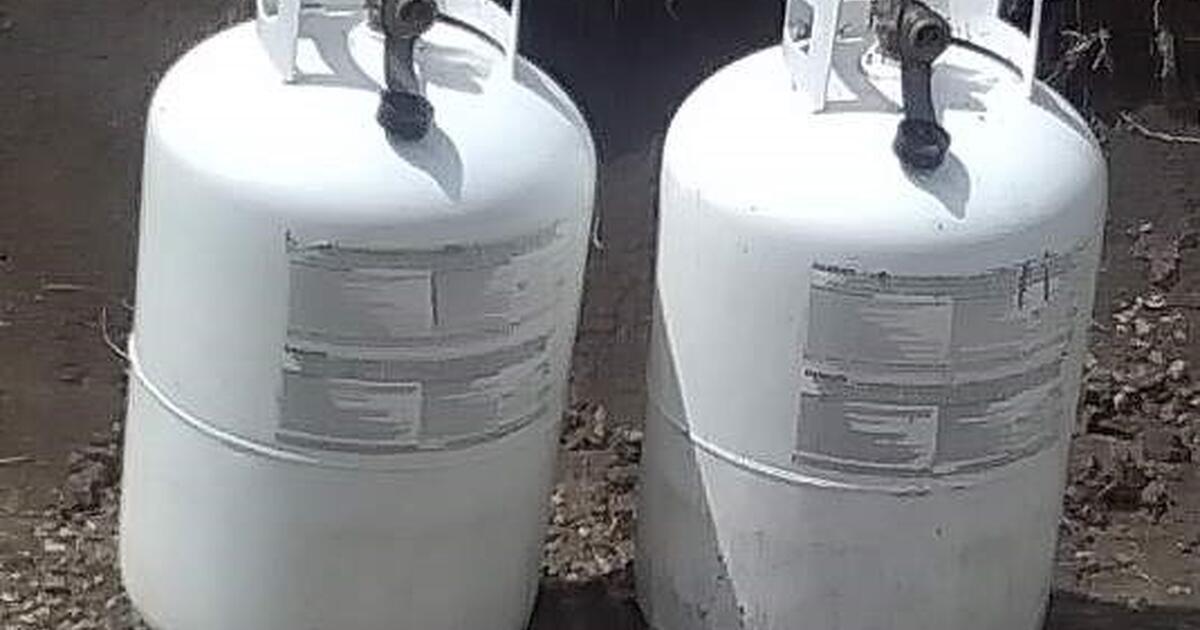 Lightly used Propane Tanks (x2). 7 gallon (30lb) for $65 in Pagosa ...