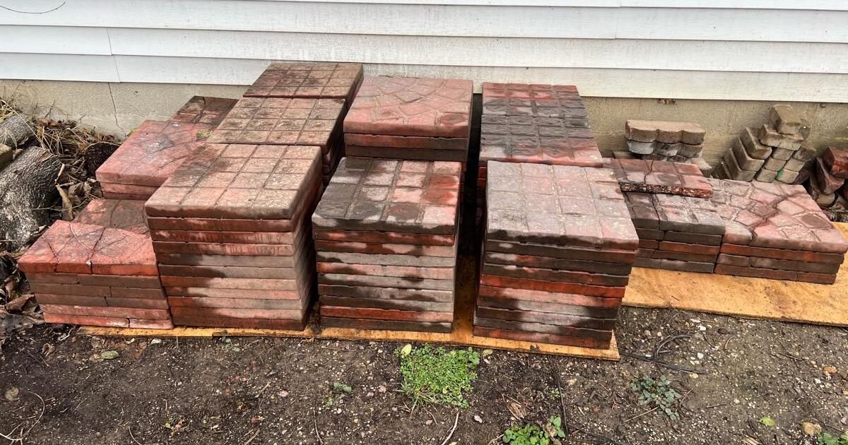 100+ Used, Large, Pavers for $50 in Indianapolis, IN | For Sale & Free ...